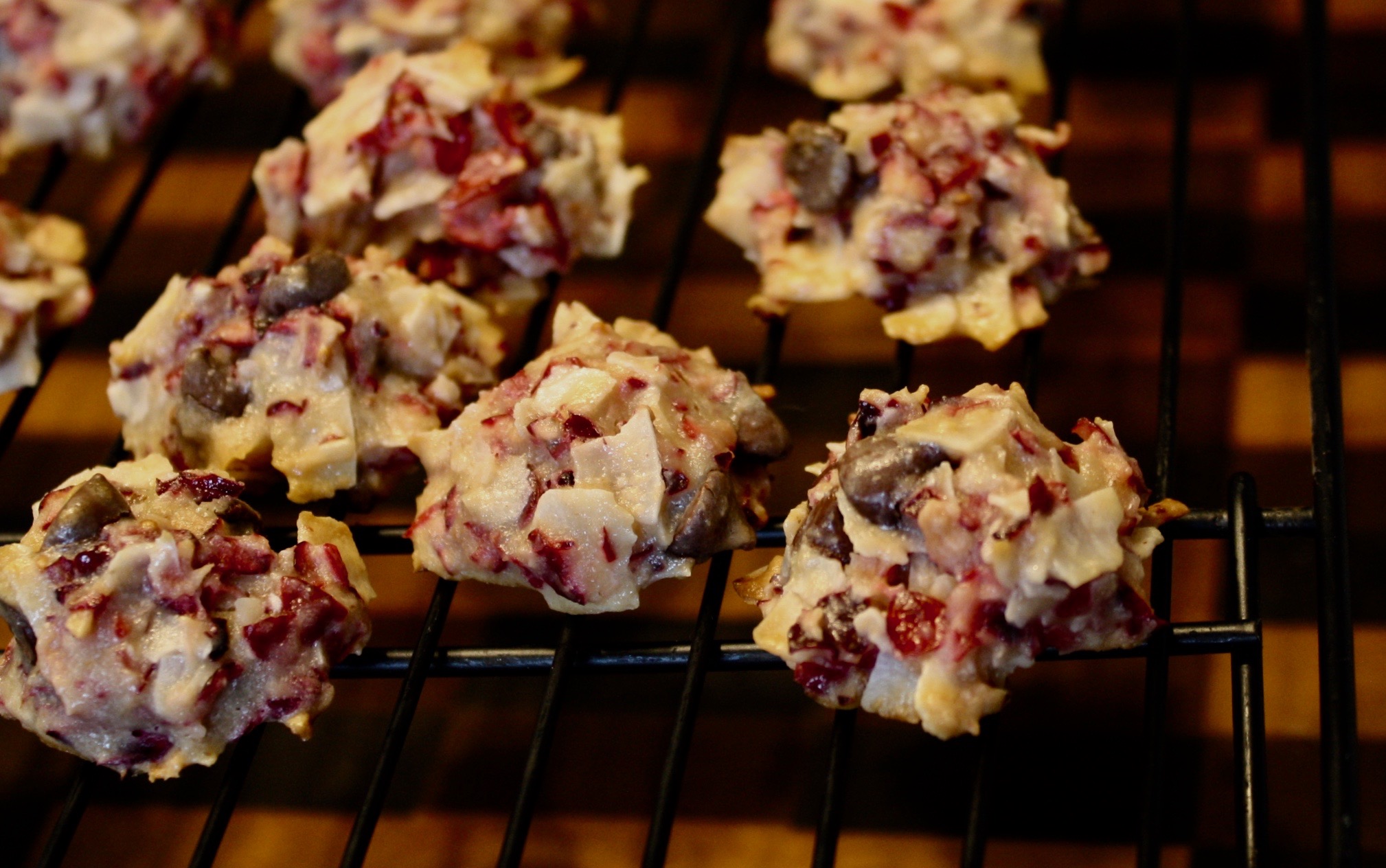 Cranberry Coconut Macaroons – good food not much time